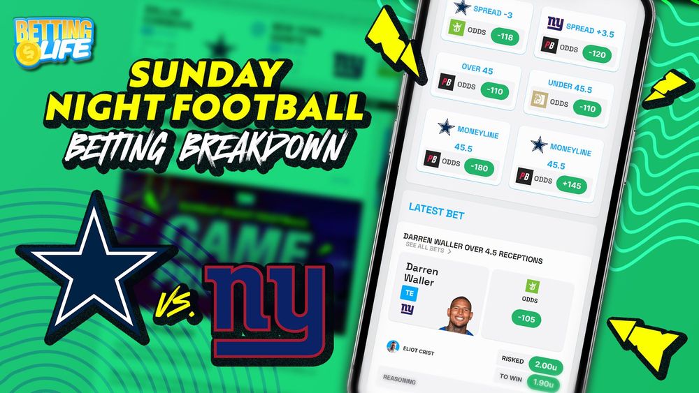 Week 1 Sunday Night Football Betting Breakdown. Best Bets for Cowboys ...