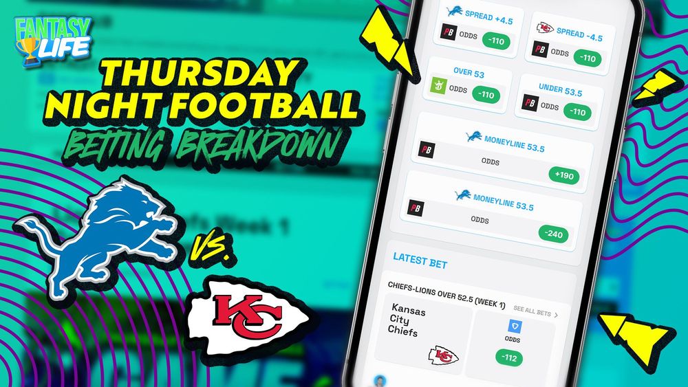 Week 1 Thursday Night Football Betting Breakdown. Best Bets for Lions ...