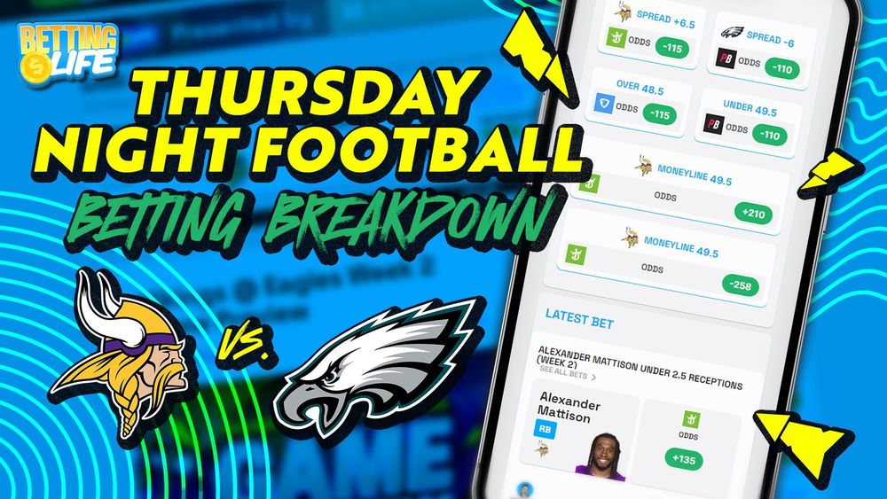 Week 2 Thursday Night Football Betting Breakdown. Best Bets for Vikings ...