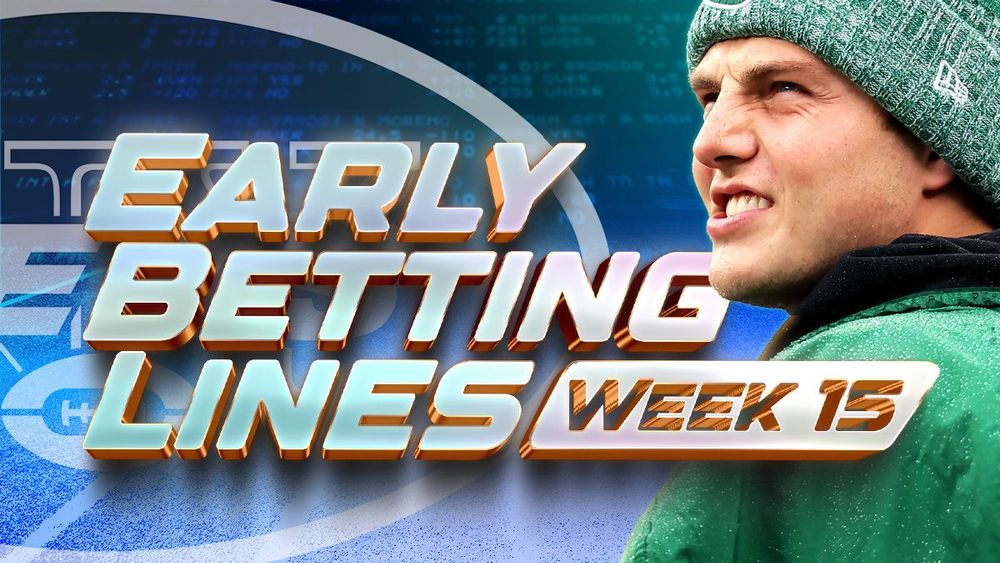 NFL Week 15 Early Betting Lines. Identifying Market Adjustments.